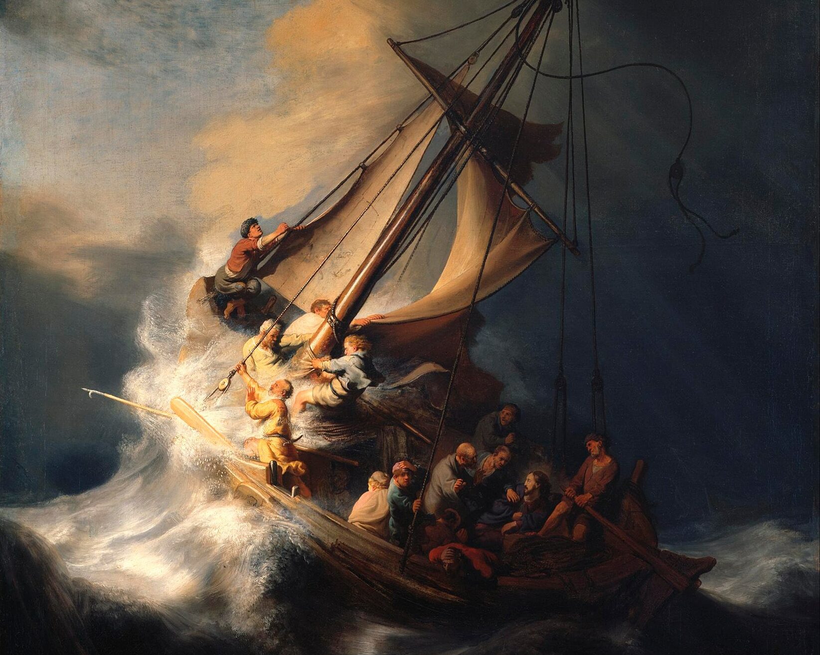 The Savior of the storm-tossed - Where Peter Is